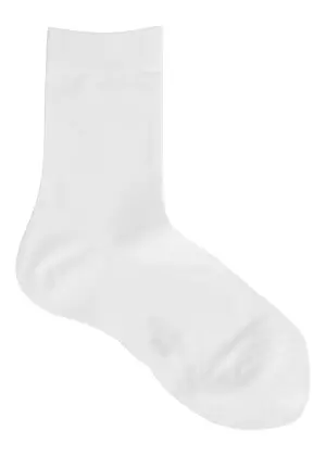 Falke Falke Cotton Touch Cotton-Blend Socks White
