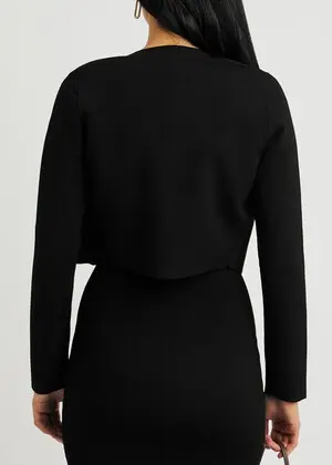 Victoria Beckham Vb Body Stretch-knit Cardigan