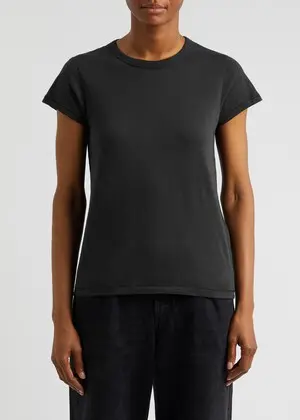 Rag & Bone The Tee Cotton T-shirt - Black
