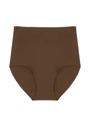 Chantelle Soft Stretch High-waist Briefs Brown