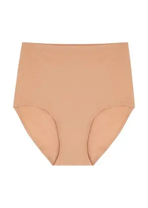 Chantelle Soft Stretch High-waist Briefs Light Brown