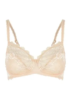 Wacoal Lace Perfection Underwired Bra - Beige