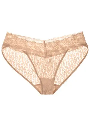 Wacoal Halo Lace Briefs - Nude