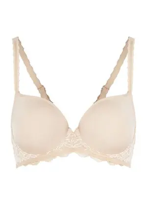 Wacoal Lace Perfection Contour Bra Beige