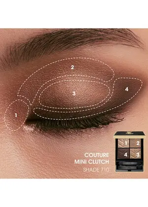 Saint Laurent Couture Mini Clutch - 710 | Editorialist