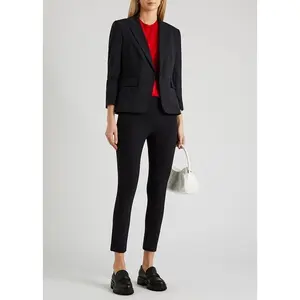 Veronica Beard Schoolboy Dickey Stretch-wool Blazer