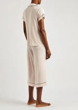 Eberjey Gisele Jersey Pyjama Set - Light Pink