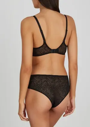 Simone Perele Comete Lace Briefs - Black