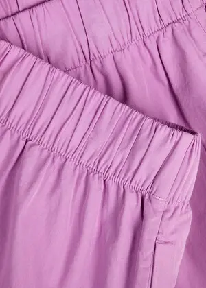 TEKLA Poplin Pyjama Trousers - Pink