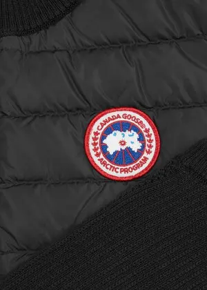 Canada Goose Hybridge Knit Quilted Gilet - Black