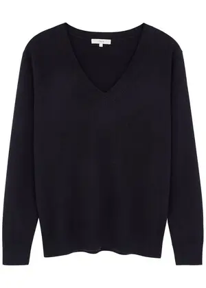 Navy Cashmere Sweaters For Women