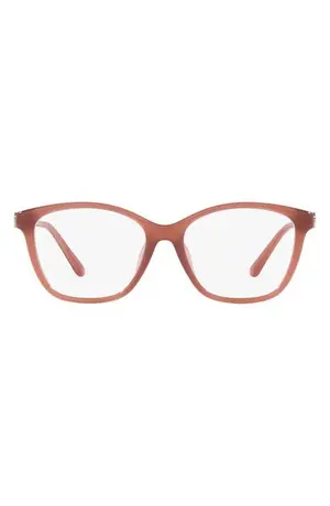 Michael Kors 55mm Square Optical Eyeglasses - Pink