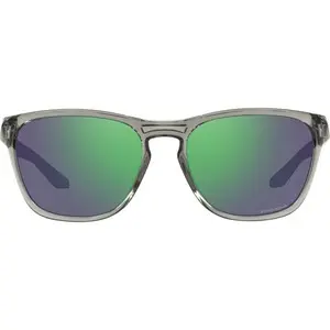 Oakley Manorburn 56mm Prizm™ Square Sunglasses - Grey Metal