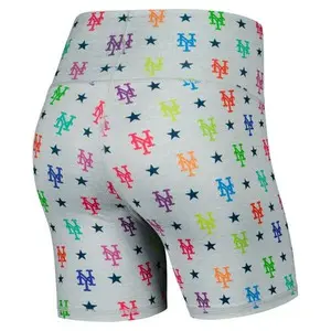 Terez New York Mets Tlc Rainbow Shorts
