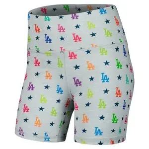 Terez Los Angeles Dodgers Tlc Rainbow Shorts
