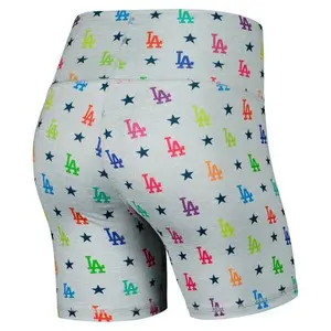 Terez Los Angeles Dodgers Tlc Rainbow Shorts