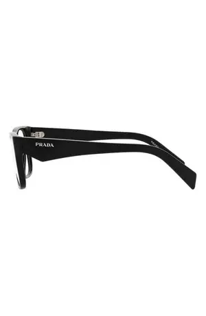 Prada 55mm Square Eyeglasses