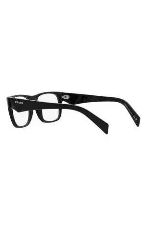 Prada 55mm Square Eyeglasses