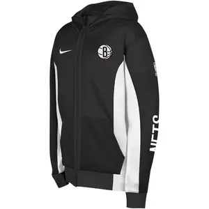 Nike Youth Brooklyn Nets Showtime Performance Full-zip Hoodie