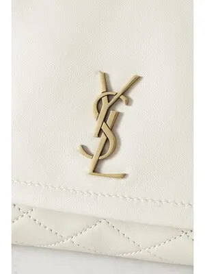 Saint Laurent Nolita Mini Shoulder Bag - Neutrals