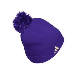 Adidas Washington Huskies 2023 Sideline Cold.rdy Cuffed Knit Hat With Pom