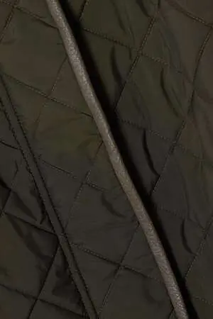 Purdey Estate Leather-trimmed Quilted Jacket