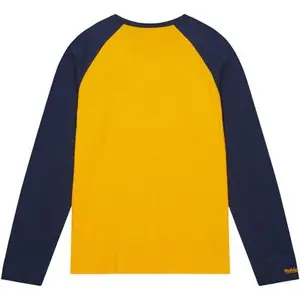 Mitchell & Ness Michigan Wolverines Legendary Slub Raglan Long Sleeve T-shirt