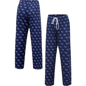 CONCEPTS SPORT Tennessee Titans Gauge Allover Print Sleep Pants - Navy