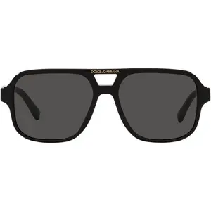 Dolce & Gabbana Dolce&Gabbana Pilot Sunglasses Black