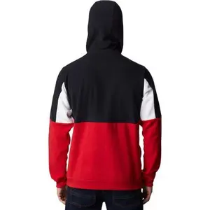 Columbia Wisconsin Badgers Lodge Quarter-zip Hoodie - Red