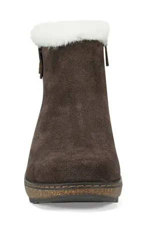 Earth Kim Faux Fur Lined Bootie - Corvino