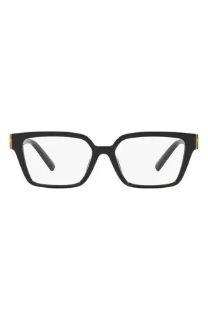 Tiffany & Co. 55mm Rectangular Eyeglasses - Black