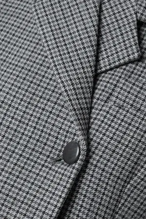 FERRAGAMO Houndstooth Wool Blazer