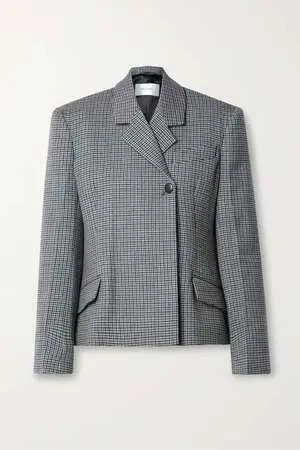 FERRAGAMO Houndstooth Wool Blazer