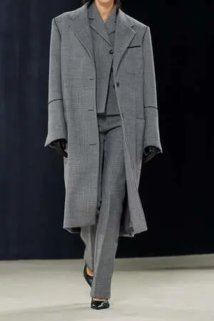 FERRAGAMO Houndstooth Wool Blazer