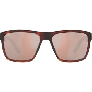 COSTA DEL MAR Paunch Xl 59mm Square Sunglasses - Copper