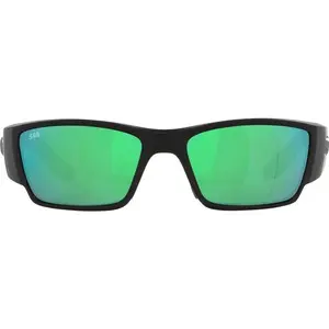 COSTA DEL MAR Corbina Pro Rectangular Sunglasses - Green Mirror