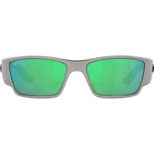 COSTA DEL MAR Costa Del Mar Corbina Pro Rectangular Sunglasses Green