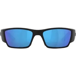 COSTA DEL MAR Costa Del Mar Corbina Pro Rectangular Sunglasses Matte Black