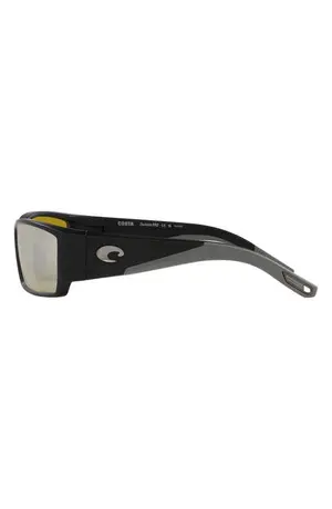 COSTA DEL MAR Corbina Pro Rectangular Sunglasses - Silver