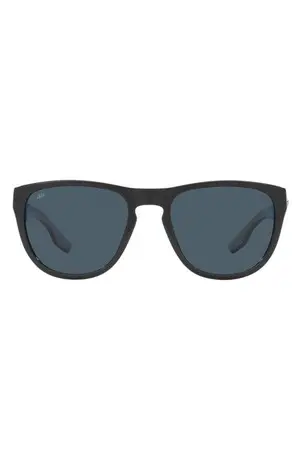 COSTA DEL MAR Irie Pilot Sunglasses - Black
