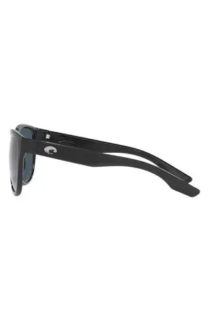 COSTA DEL MAR Irie Pilot Sunglasses - Black