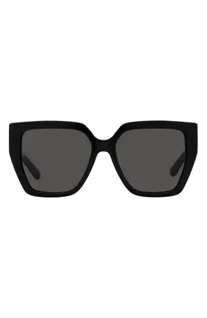 Dolce & Gabbana 55mm Square Sunglasses - Black