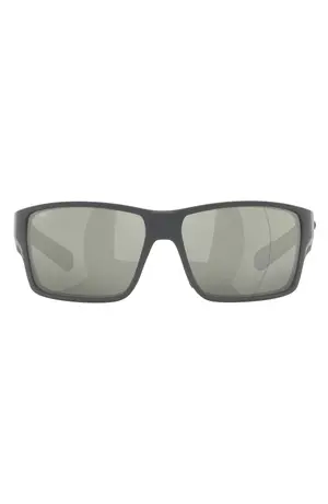 COSTA DEL MAR Costa Del Mar 63mm Polarized Square Sunglasses Matte Grey