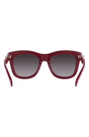 Michael Kors Empire 52mm Square Sunglasses - Red