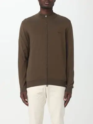 BOSS Zip-up Sweater With Logo