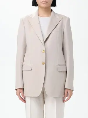 Tagliatore Notched Lapel Jacket - Beige