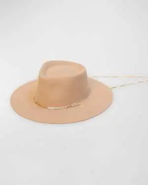 VAN PALMA Van Palma Ulysse Merino Wool Fedora Sand