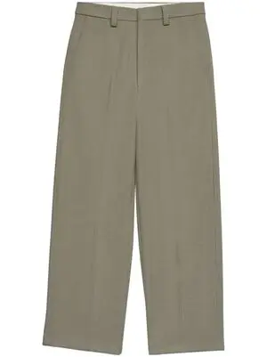 AMI Paris Wide-leg Knitted Trousers