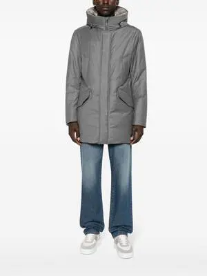 Woolrich Hooded High-neck Parka
